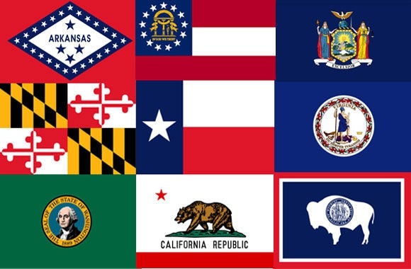 4X6 State Flag [Nylon] – Flagpole Depot